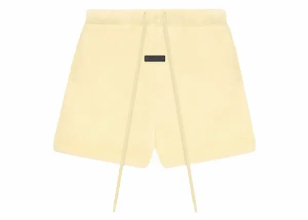 Fear Of God Essentials Polar Fleece Short - Garden Yellow