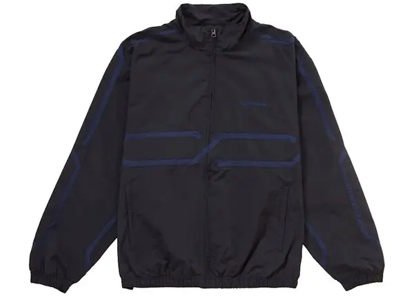 Supreme Inset Link Track Jacket - Black