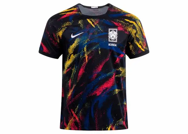 Nike Korea 2022/23 Stadium Home Drifit Soccer Jersey - Black/white