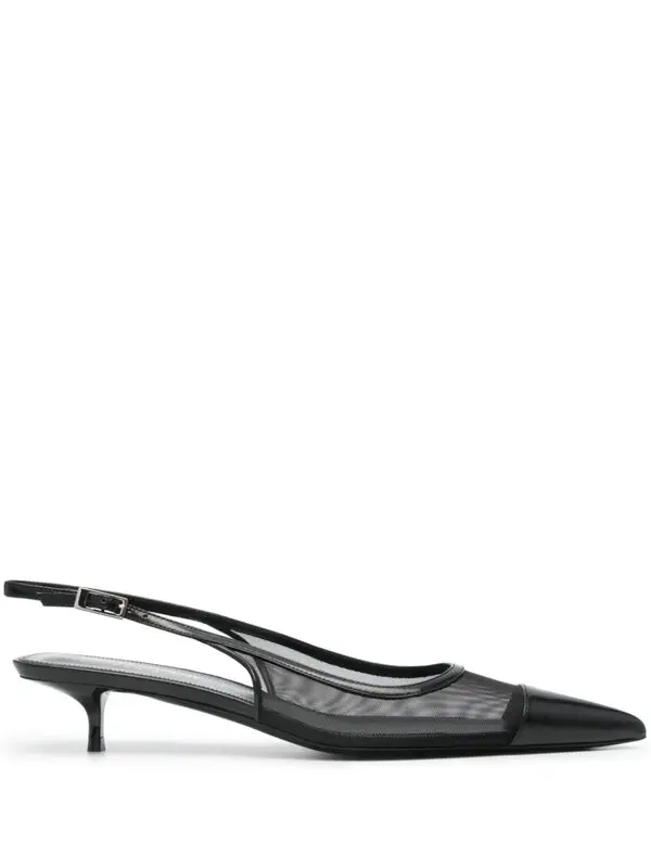 Saint Laurent Oxalis 30mm Mesh Pumps