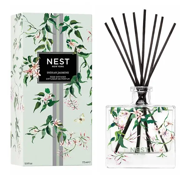 NEST NEW YORK Indian Jasmine Specialty Reed Diffuser, 5.9 Oz