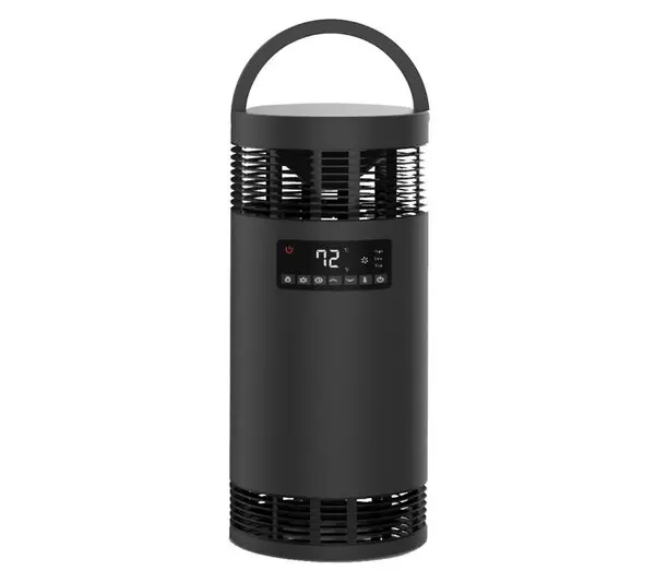 LIFESMART 360 Surround Ceramic Tower Heater Wit H Handle