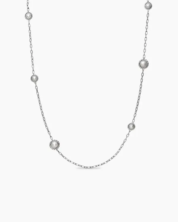 David Yurman Classics Station Chain Necklace