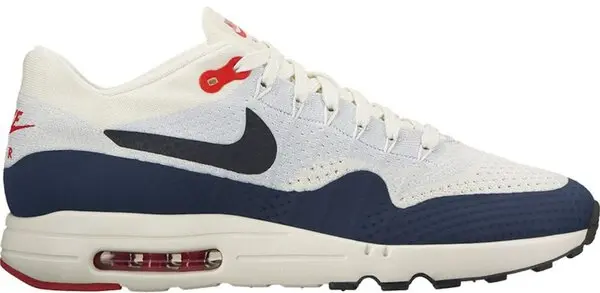 Nike Air Max 1 Ultra 2.0 Flyknit Sneakers - Sail/obsidian/wolf Grey