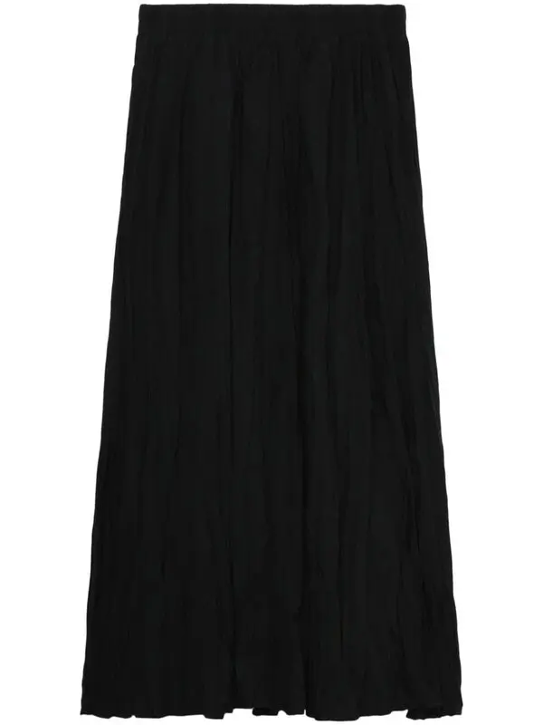 B+AB High-rise Midi Skirt - Black