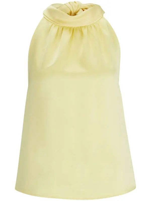 Hugo Boss Halterneck Satin Blouse