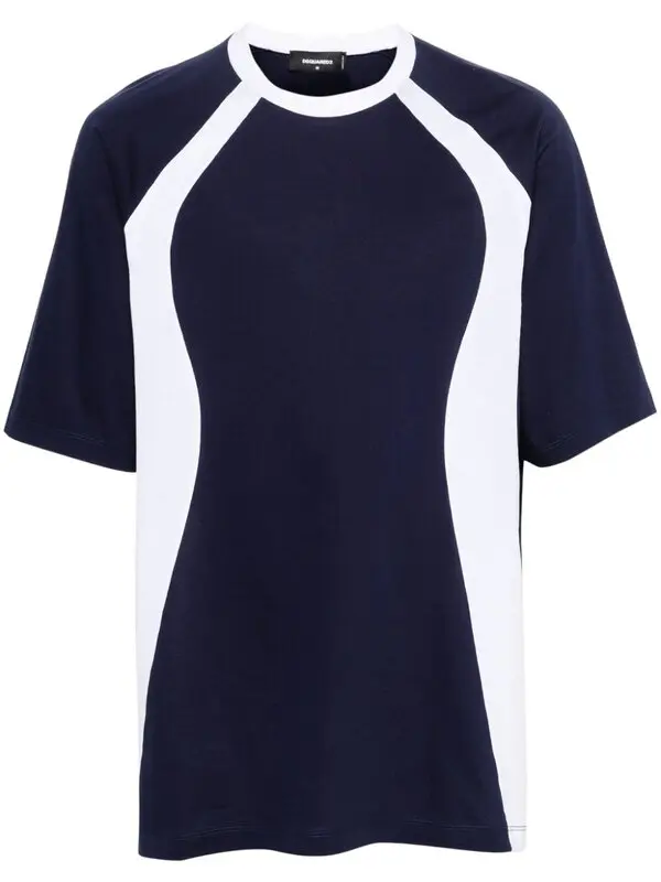 Dsquared2 Logo-print Cotton T-shirt - Blue