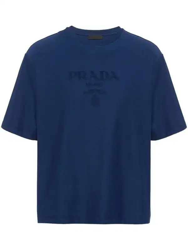 新品未使用 PRADA Tシャツ サックスブルーM | MAGENTO.BIOFOODITALIA.COM
