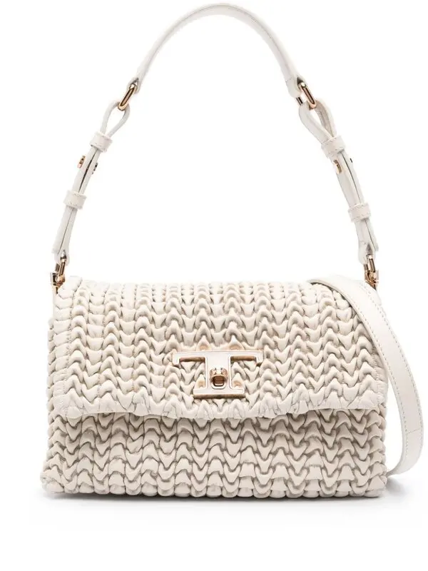 TOD'S T Timeless Matelassé Shoulder Bag