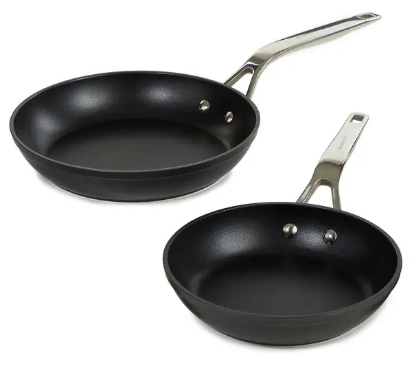 BERGHOFF Essentials Hard Anodized 8' & 10' Fry An Set