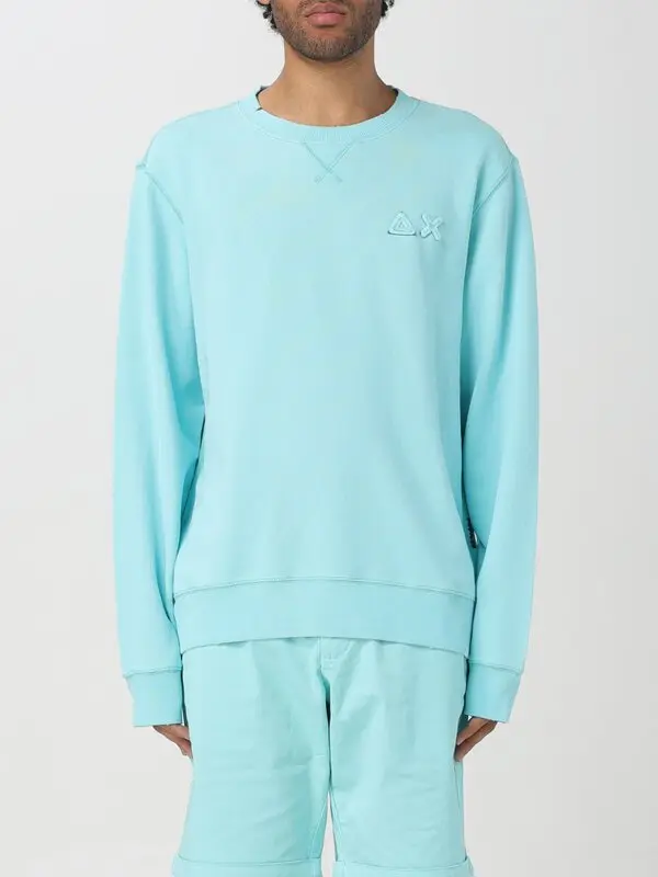 SUN 68 Pullover Sweater - Water