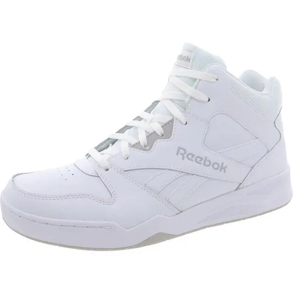 REEBOK Leather High Top Basketball Shoes - Multi | Editorialist