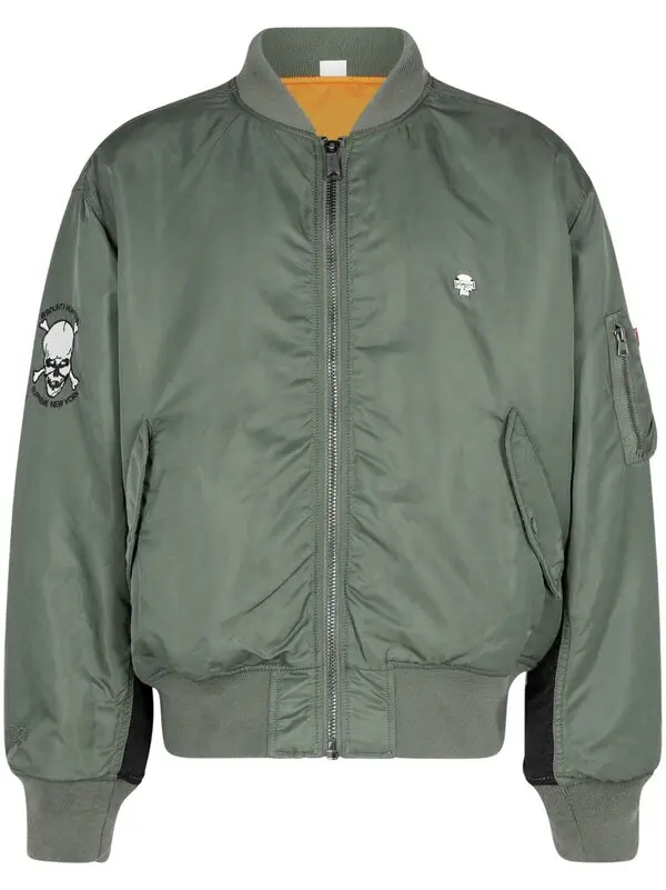 Supreme X Bounty Hunter Ma-1 Jacket - Green