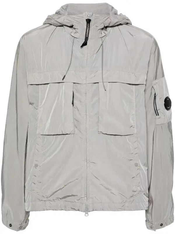 C.P. COMPANY Chrome-r Hooded Jacket - Grey | Editorialist