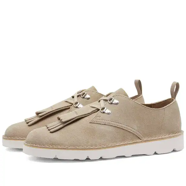 Clarks X Engineered Garments Desert Khan - Sand Suede | Editorialist