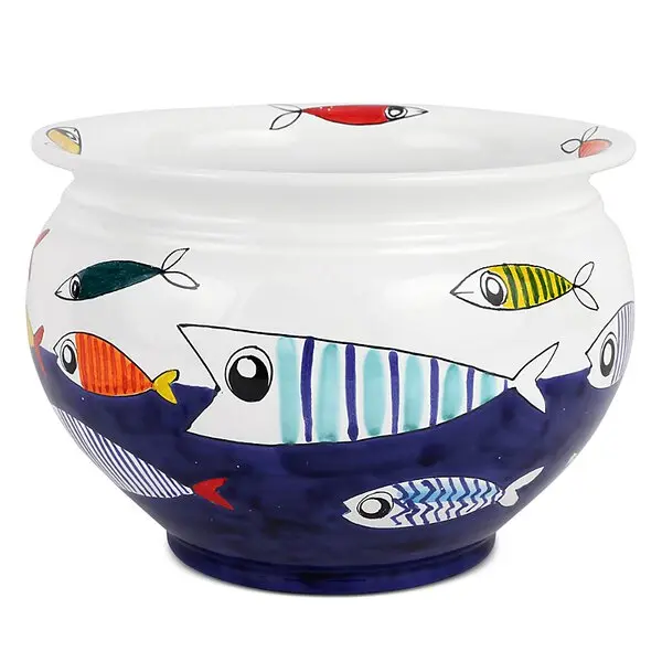 VIETRI Pesce Pazzo Medium Cachepot