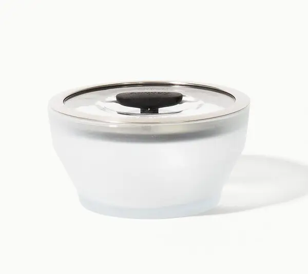 ANYDAY 4-cup Frosted Glass Deep Dish