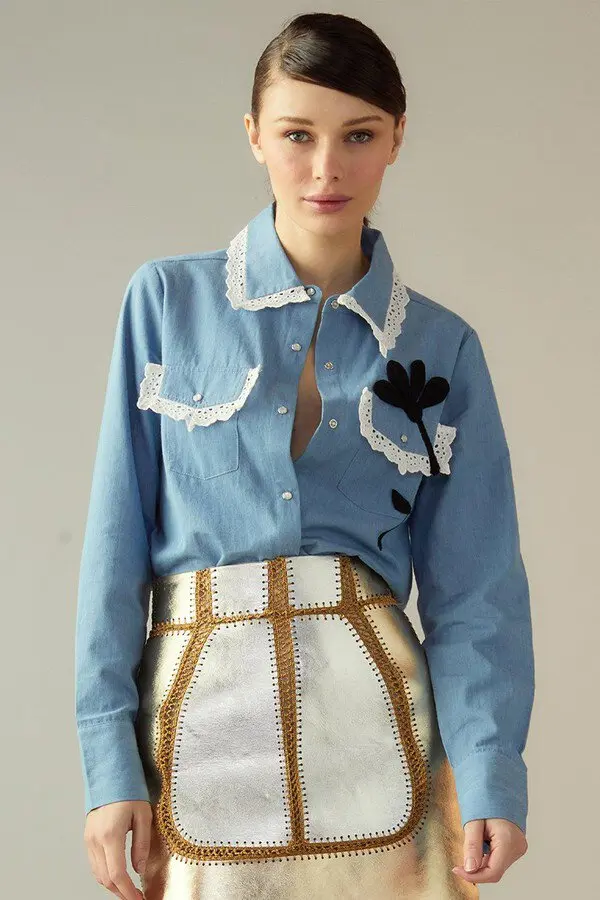 Cynthia Rowley Not My First Rodeo Shirt - Floral