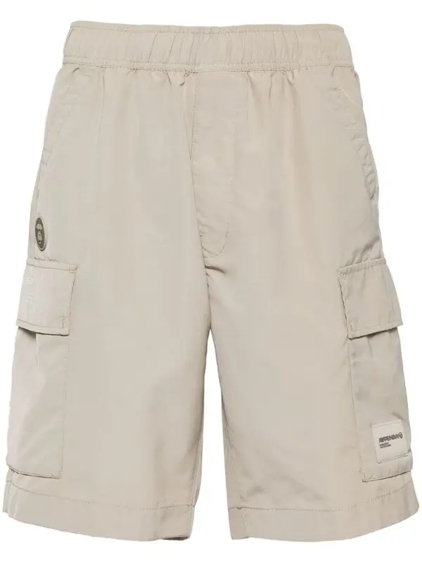 AAPE BY *A BATHING APE® Logo-appliqué Cargo Shorts
