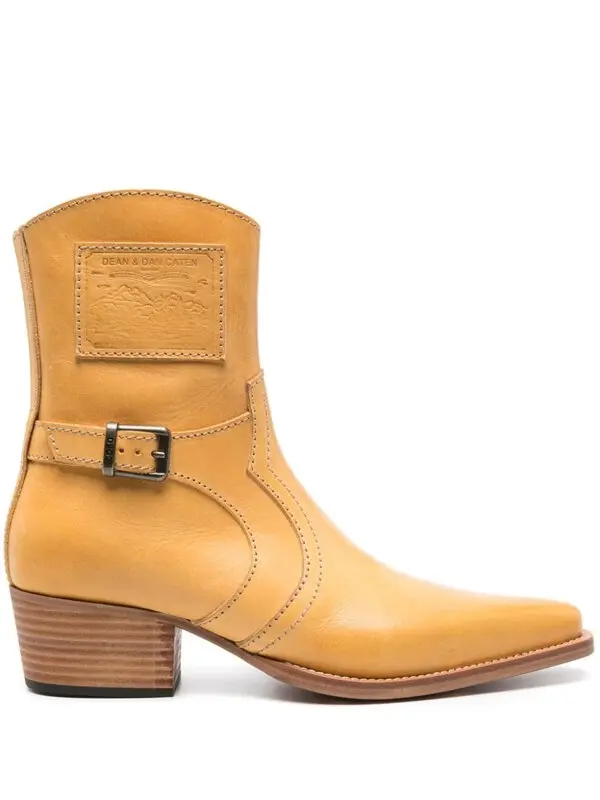 Dsquared2 60mm Leather Ankle Boots