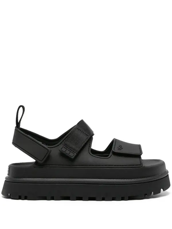 UGG Golden Glow Touch-strap Sandals - Black