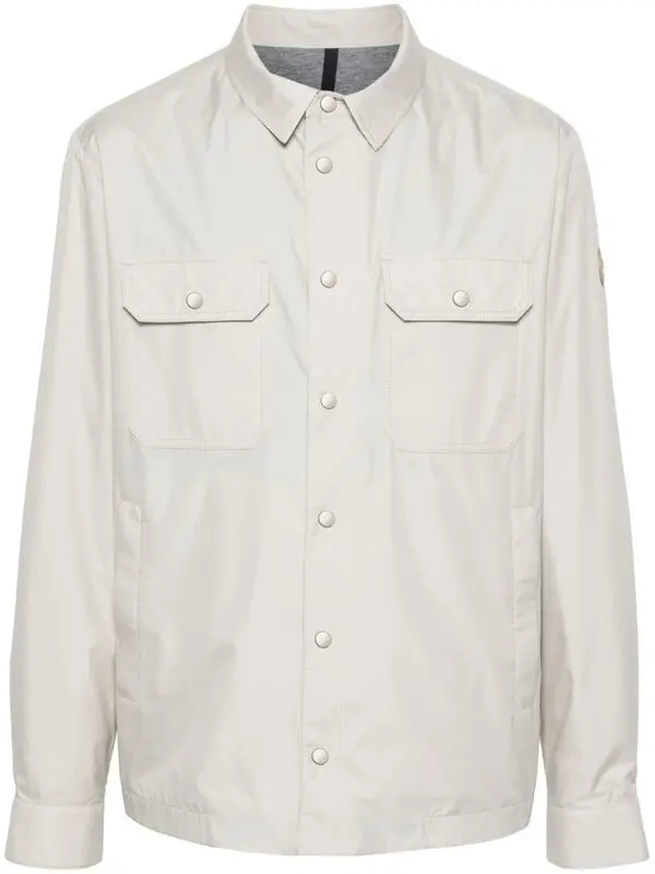 Moncler Piz Shirt Jacket - Neutrals