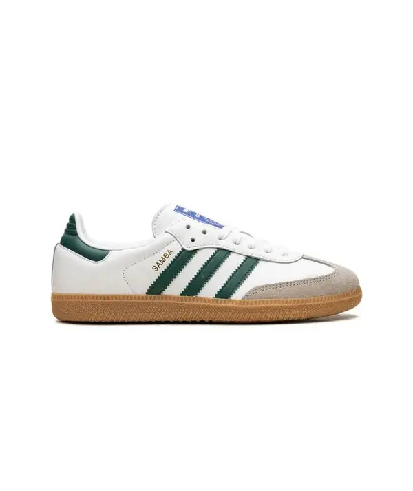 Adidas Samba Collegiate Green Sneakers - White