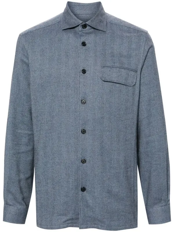 Corneliani Classic-collar Overshirt
