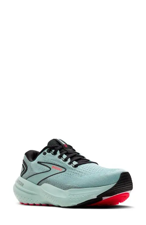 Brooks Glycerin 21 Running Shoe - Cloud/ Black/ Pink
