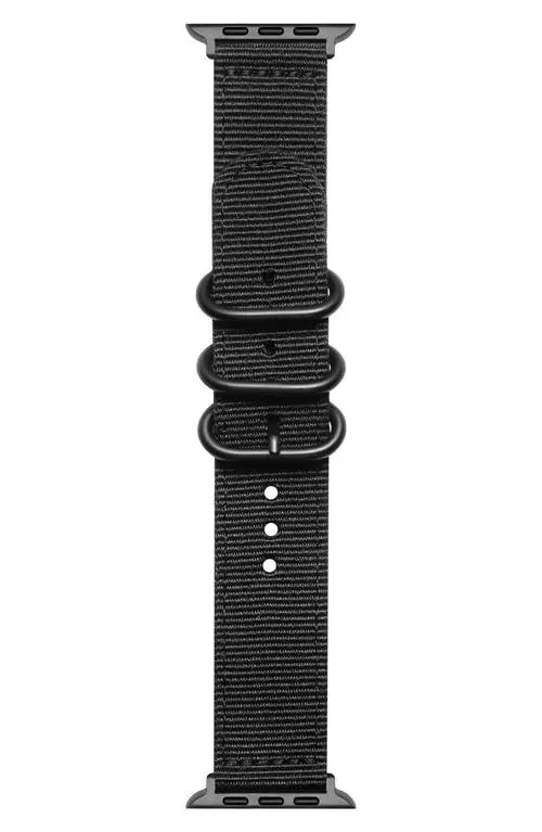 THE POSH TECH Nylon Apple Watch® Band - Black