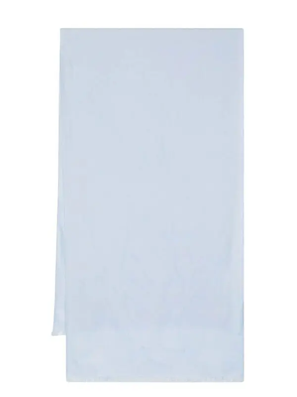 N.peal Frayed Pashmina Stole - Blue