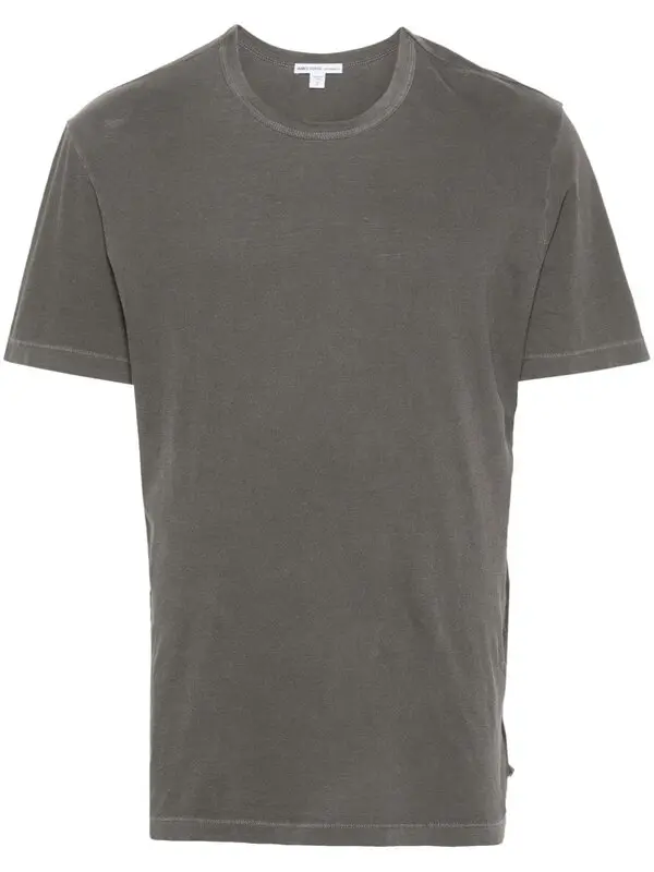 JAMES PERSE Jersey Cotton T-shirt - Grey