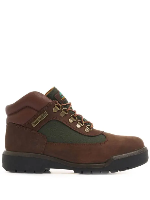 Timberland Panelled Ankle Boots - Brown