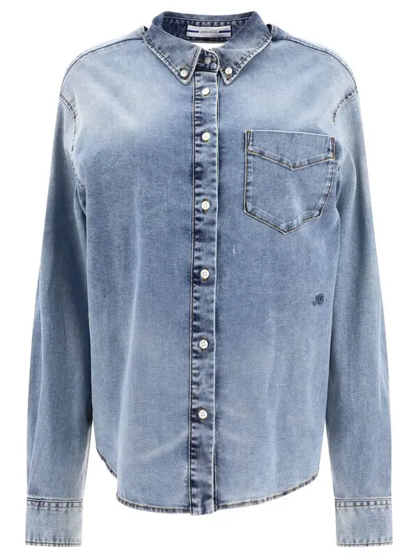 Jacob Cohen Shirt With Cut-out Detail