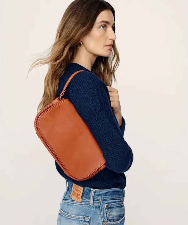 Jenni Kayne Brooke Shoulder Bag - Cognac