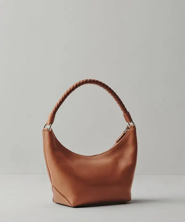 Jenni Kayne Crescent Shoulder Bag - Saddle