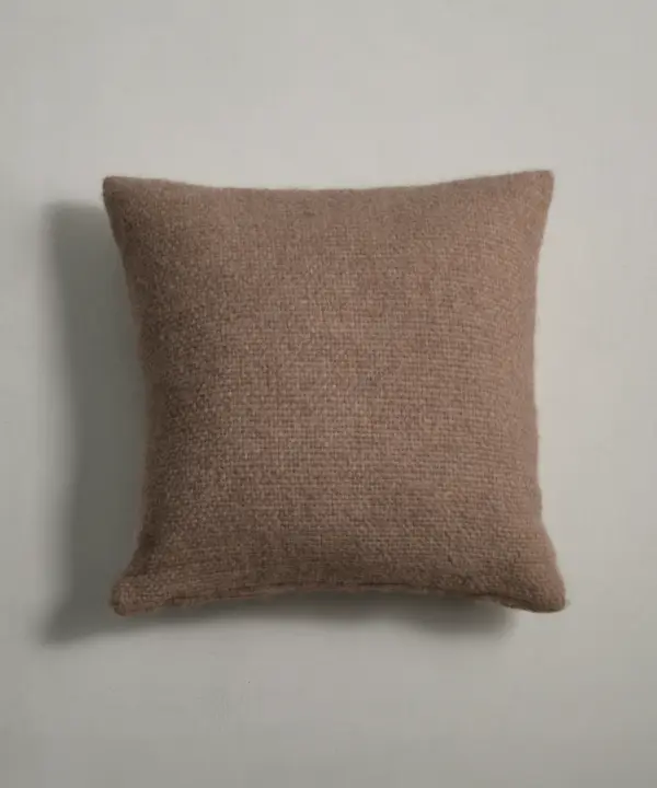 Jenni Kayne Alpaca Basketweave Pillow - Cocoa