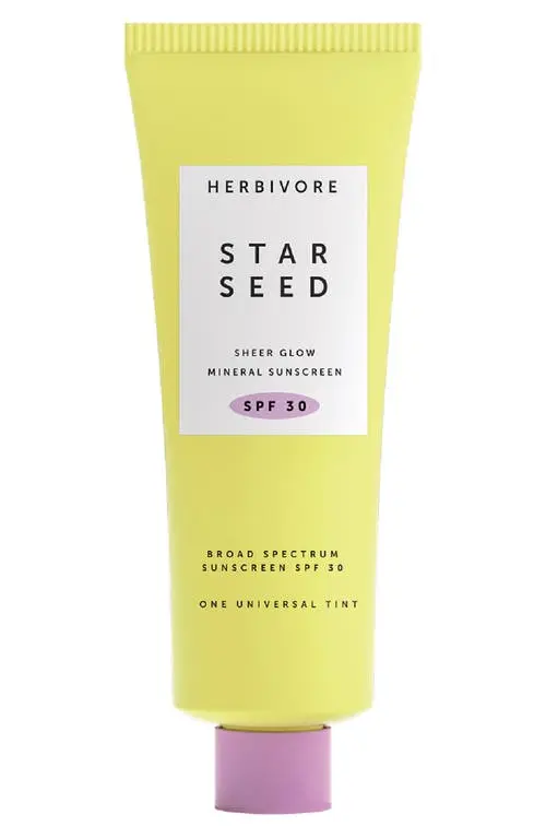 Herbivore Star Seed Sheer Glow Mineral Sunscreen Spf 30