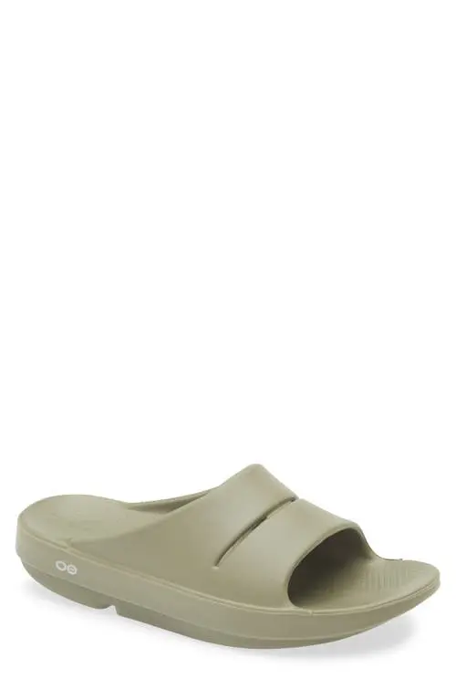 OOFOS Ooahh Slide Sandal - Foliage
