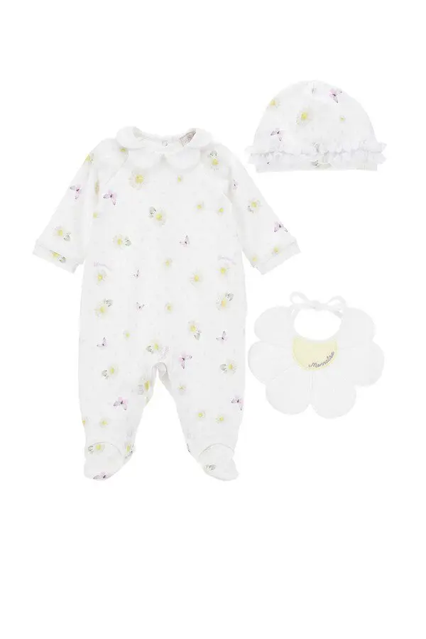 MONNALISA - Mickey Short Set - White main image 0