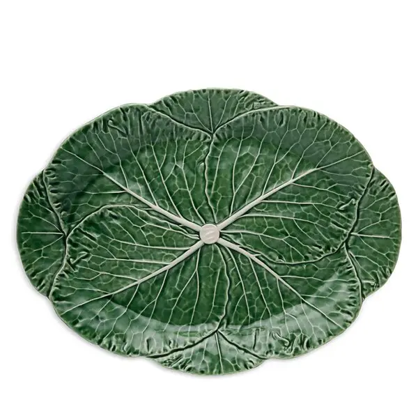 BORDALLO PINHEIRO Cabbage Oval Platter 17