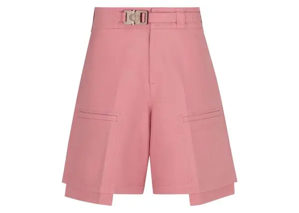 Dior X Cactus Jack Cargo Bermuda Shorts - Pink