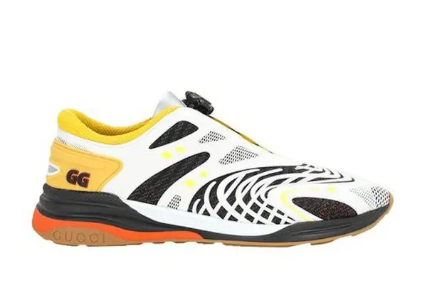 Gucci Ultrapace R Sneaker - White/yellow/black