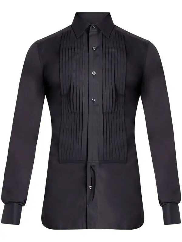TOM FORD Cotton Tuxedo Skirt