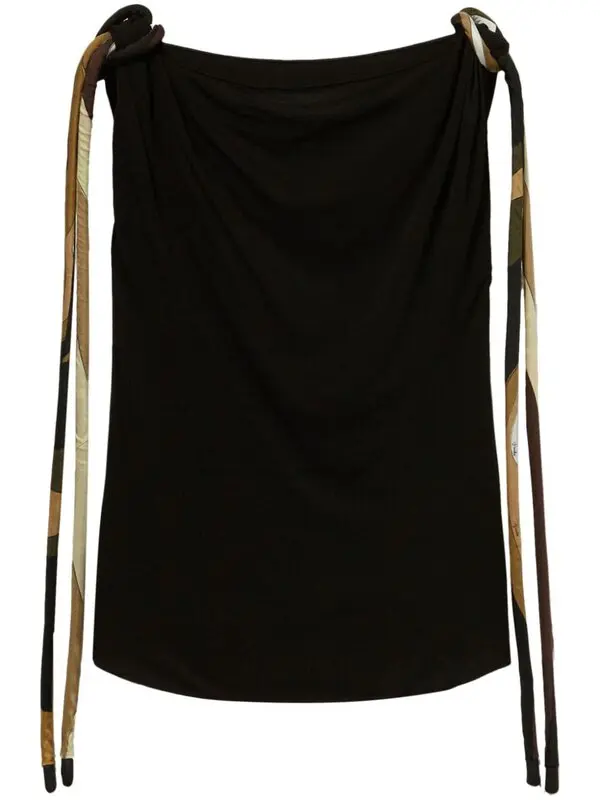 Emilio Pucci Vivara Knot Top