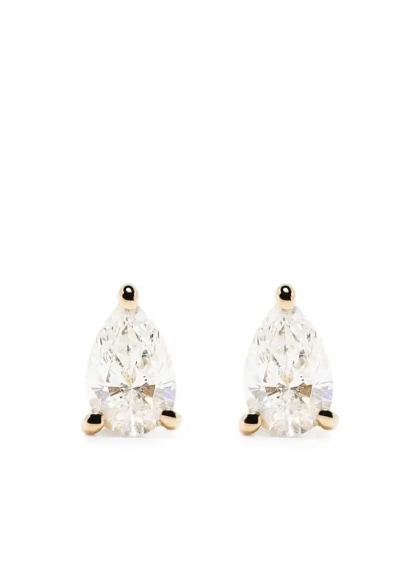 PERSEE 18k Yellow Diamond Single Stud Earring