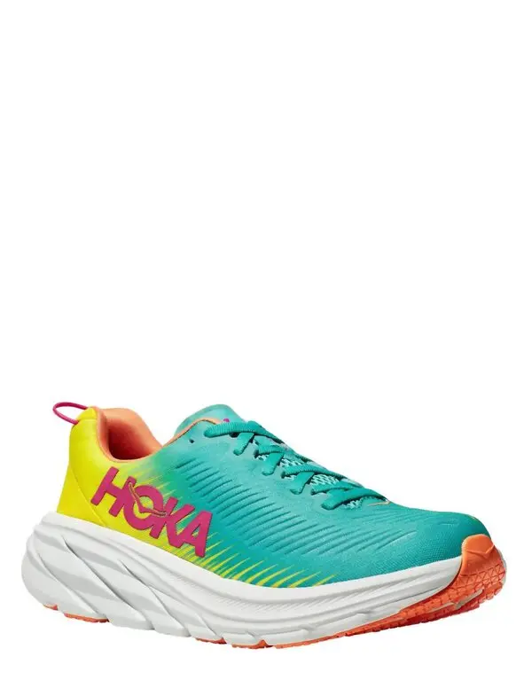 Buy Hoka Rincon 3 Running Shoes In Ceramic/evening Primrose - Multi At ...
