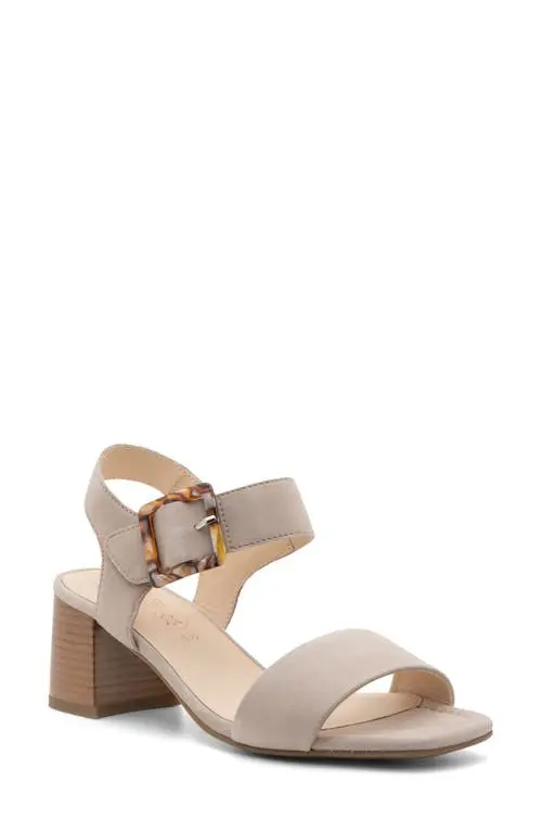 ARA Bethel Block Heel Sandals - Sand