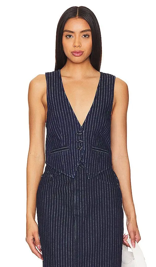 AFRM Sterling Denim Vest