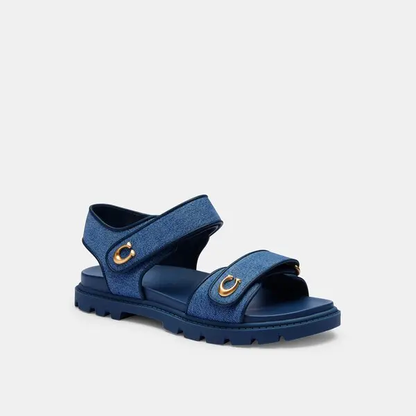 Coach Brynn Sandal - Deep Blue